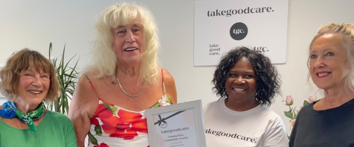 Sea swimmer Ruth Rose named takegoodcare Unsung Hero